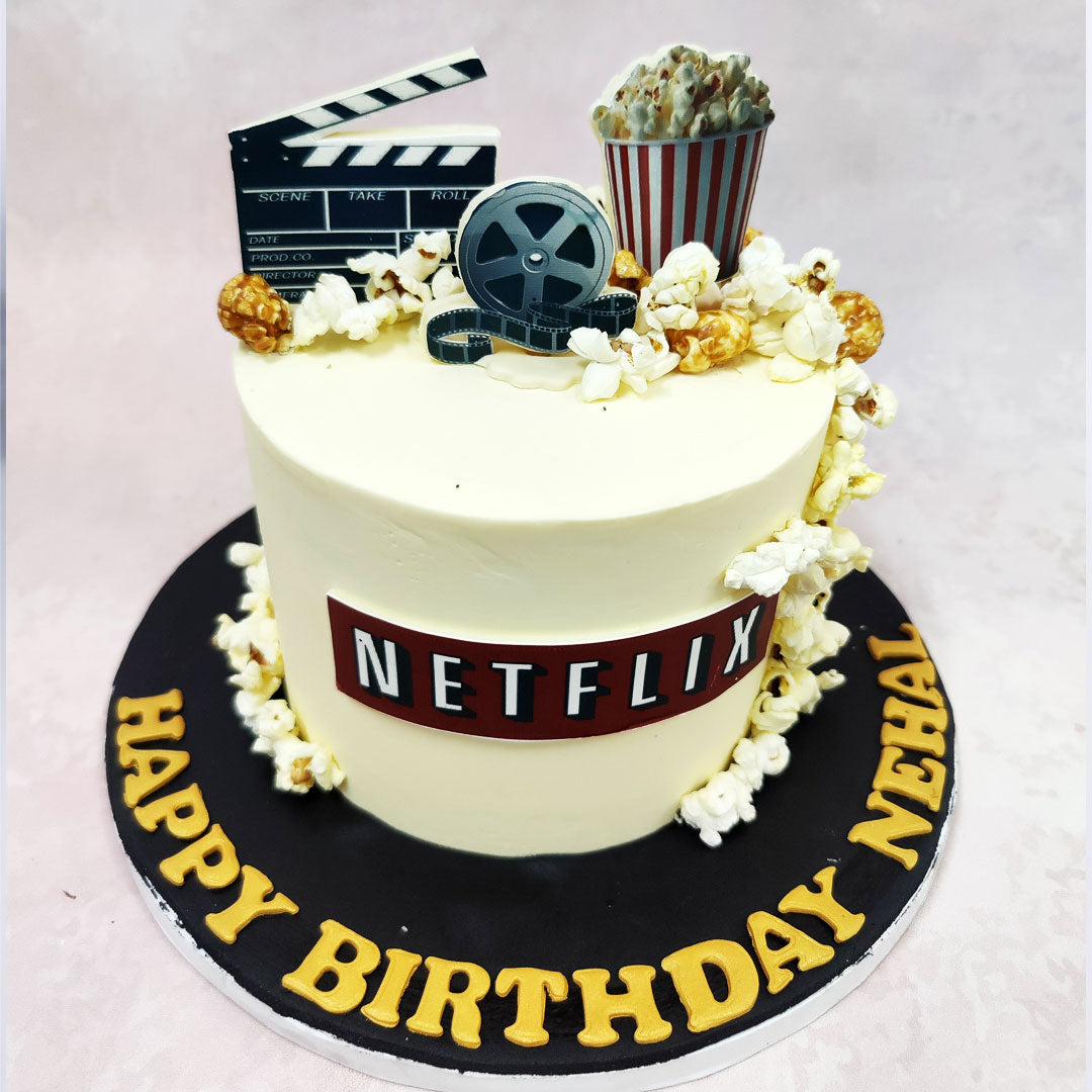 Movie Night Theme Cakes